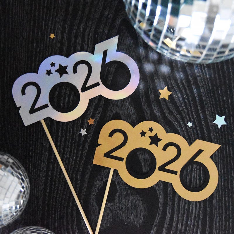 2026 Nye Glasses Svg - Etsy