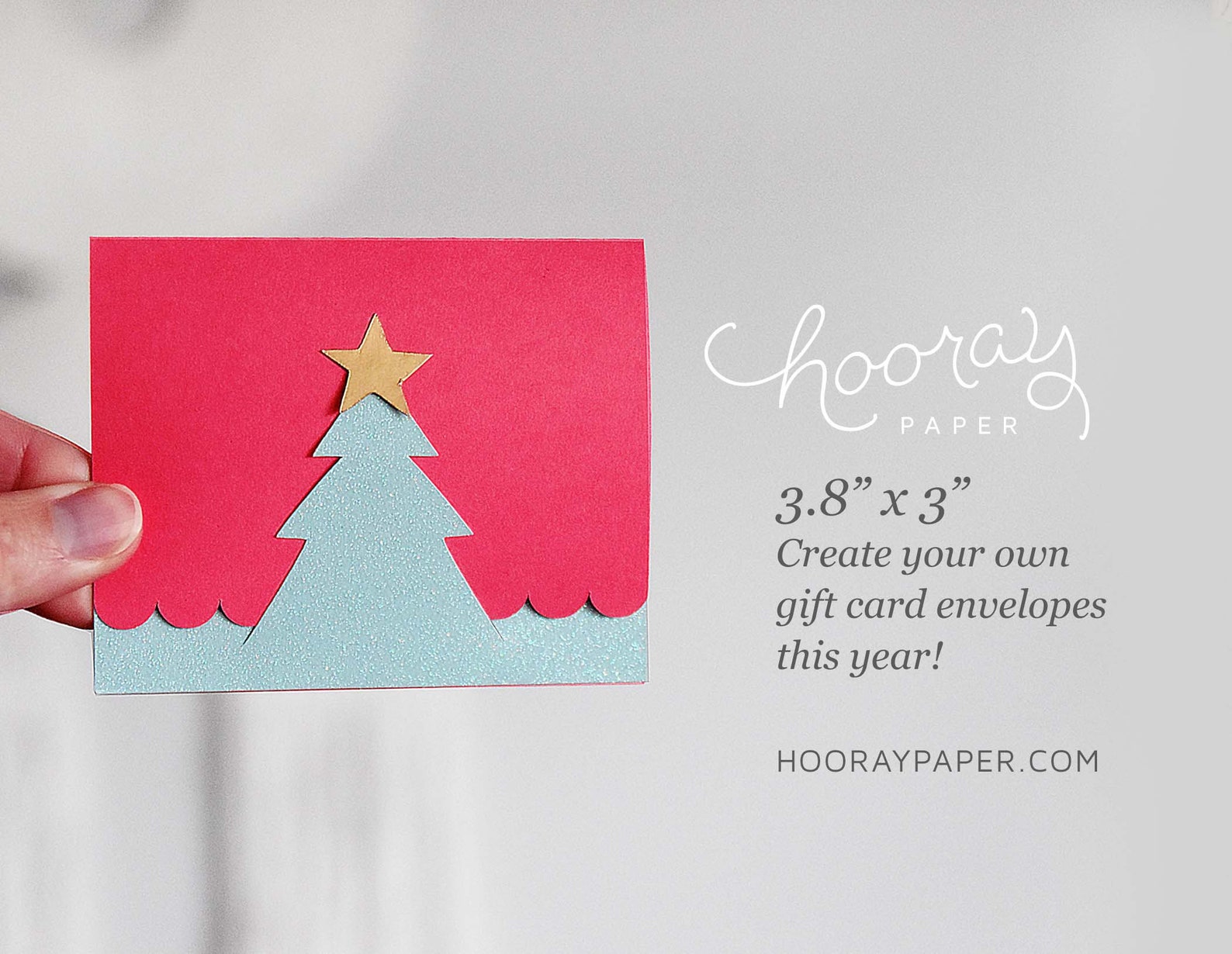 Gift Card Holder SVG Cutting Files for Cricut Silhouette - Etsy