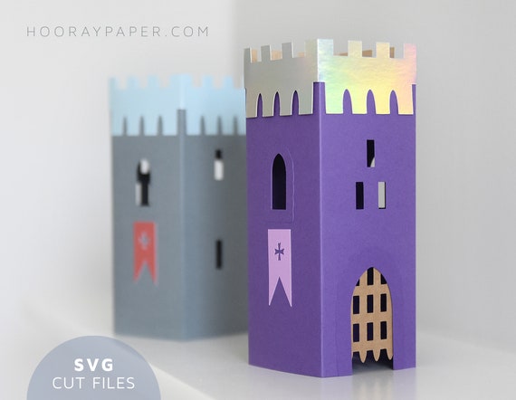 3D Castle SVG Cutting Files for Cricut Other Paper Cutting - Etsy