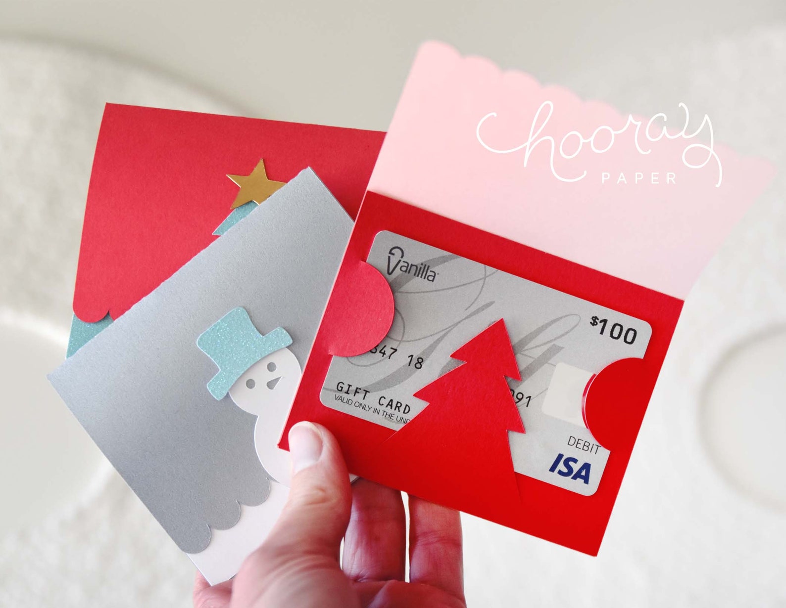 Gift Card Holder SVG Cutting Files for Cricut Silhouette - Etsy
