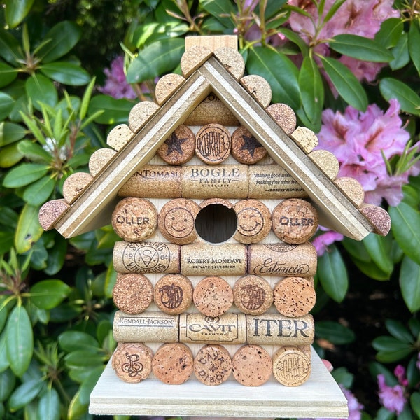 Cork Birdhouse - Etsy