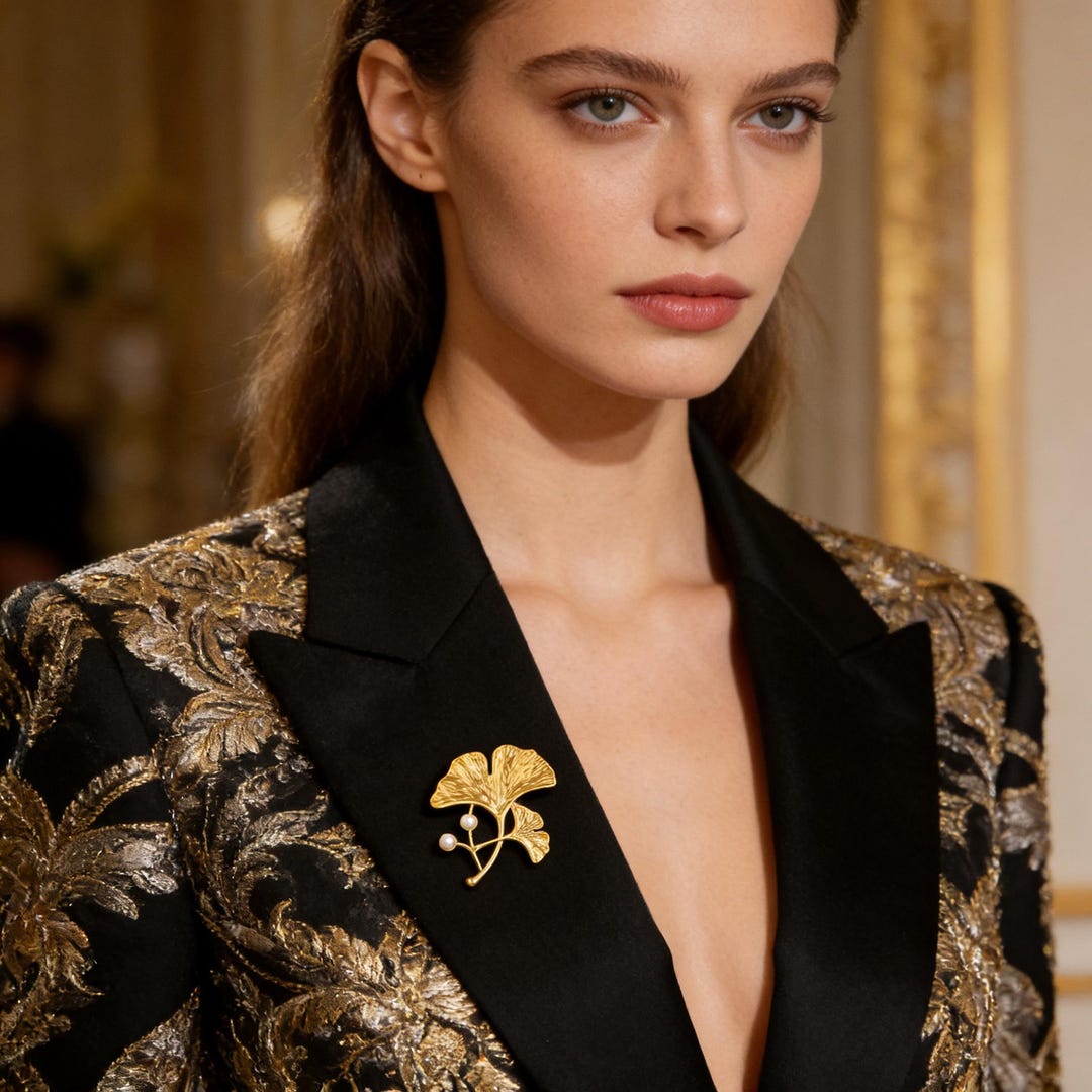 Luxury Elegant Lapel Pin – Chic Fresh Suit Brooch, Handmade Fashion ...