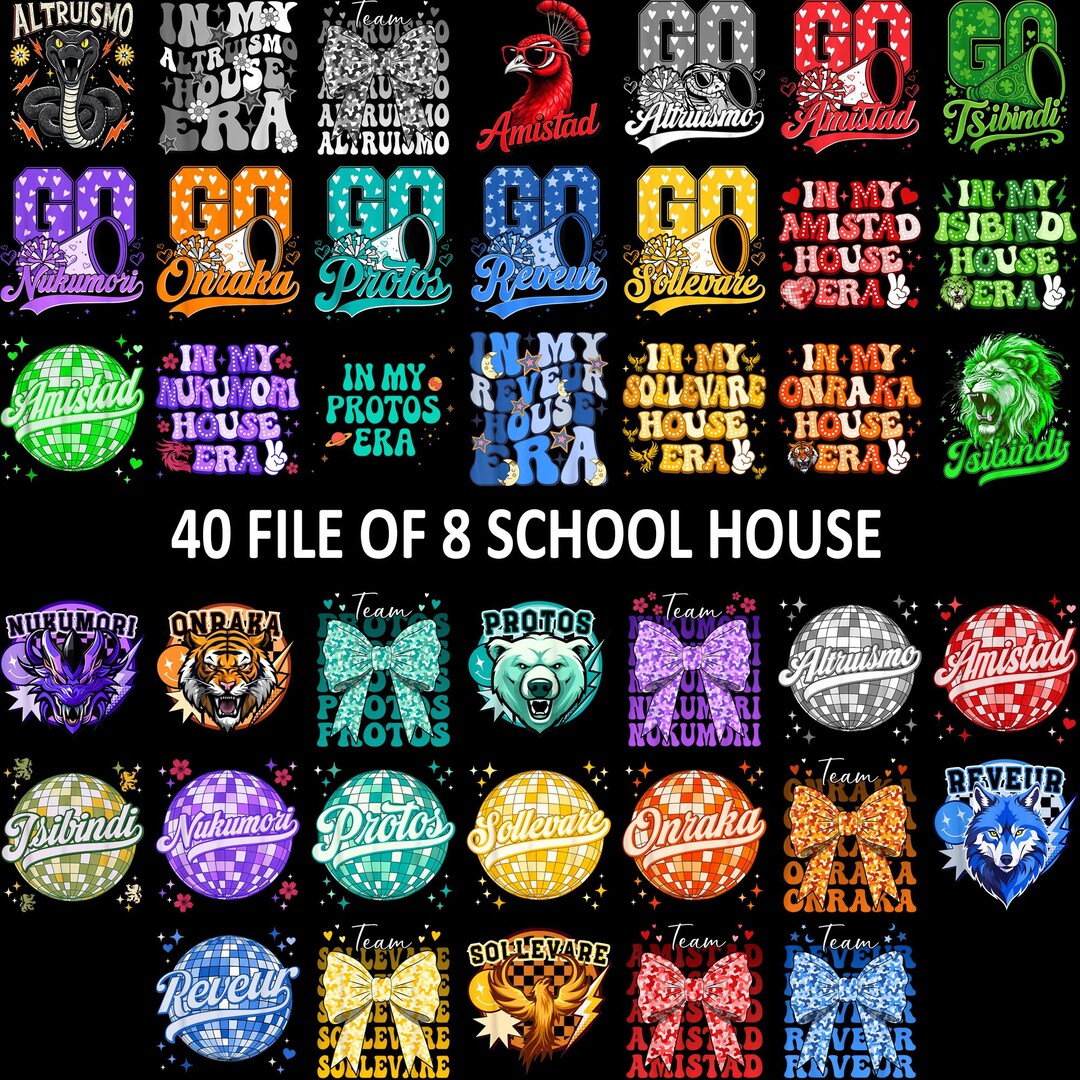 All School House of Givers Bundle Png, Amistad, Reveur, Isibindi ...
