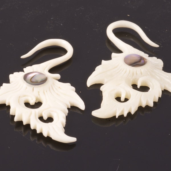 White Bone Gauges - Etsy