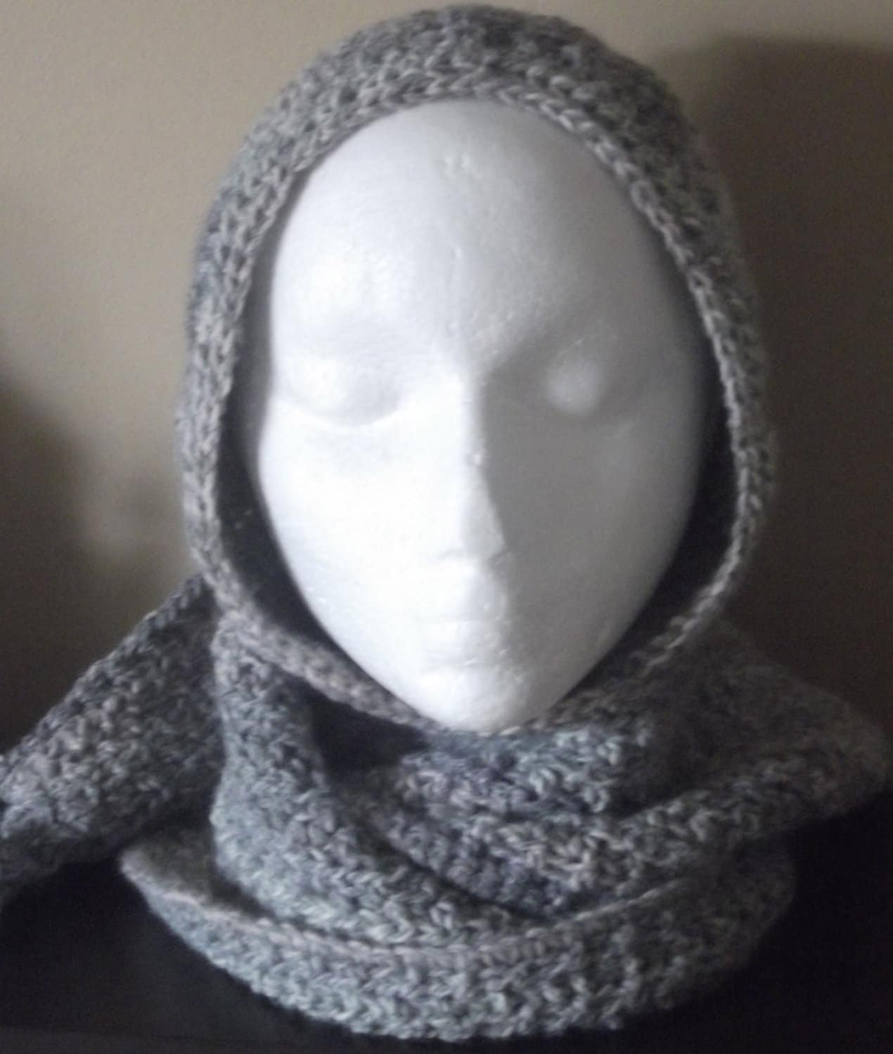 Crochet Scarf Hoodie Instant Digital Download PDF Pattern - Etsy
