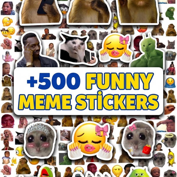 Hamster Meme Stickers - Etsy