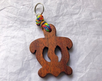 Hawaiian Koa Surf Fin Keychain | Etsy