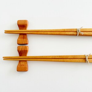 His and Hers Shell Inlay Hawaiian Koa Wood Chopsticks Set With Holder ...