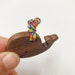 Hawaiian Koa Whale Keychain - Etsy