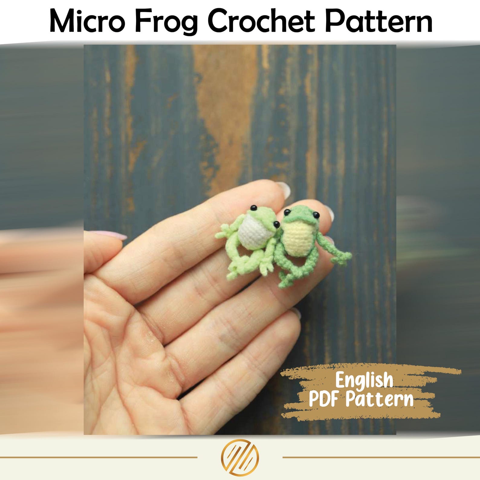 Mini Frog Crochet Pattern, Amigurumi Frog Pattern, Crochet Toy Pattern ...
