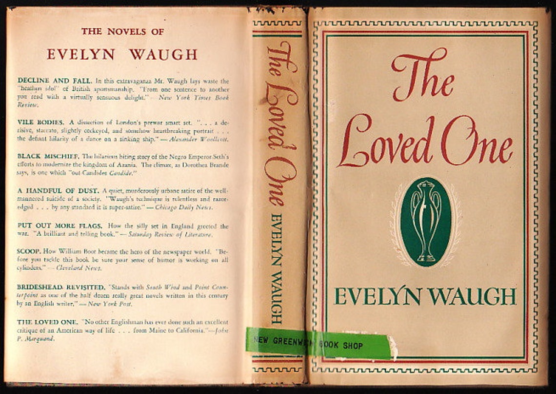 The Loved One by Evelyn Waugh 1948 First Edtion / 2nd - Etsy