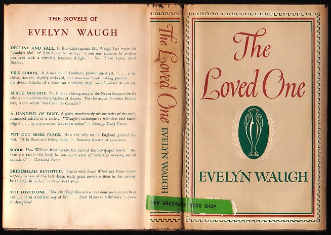 The Loved One by Evelyn Waugh 1948 First Edtion / 2nd - Etsy
