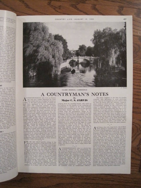 English Country Life Magazine -- August 15, 1952 - Etsy