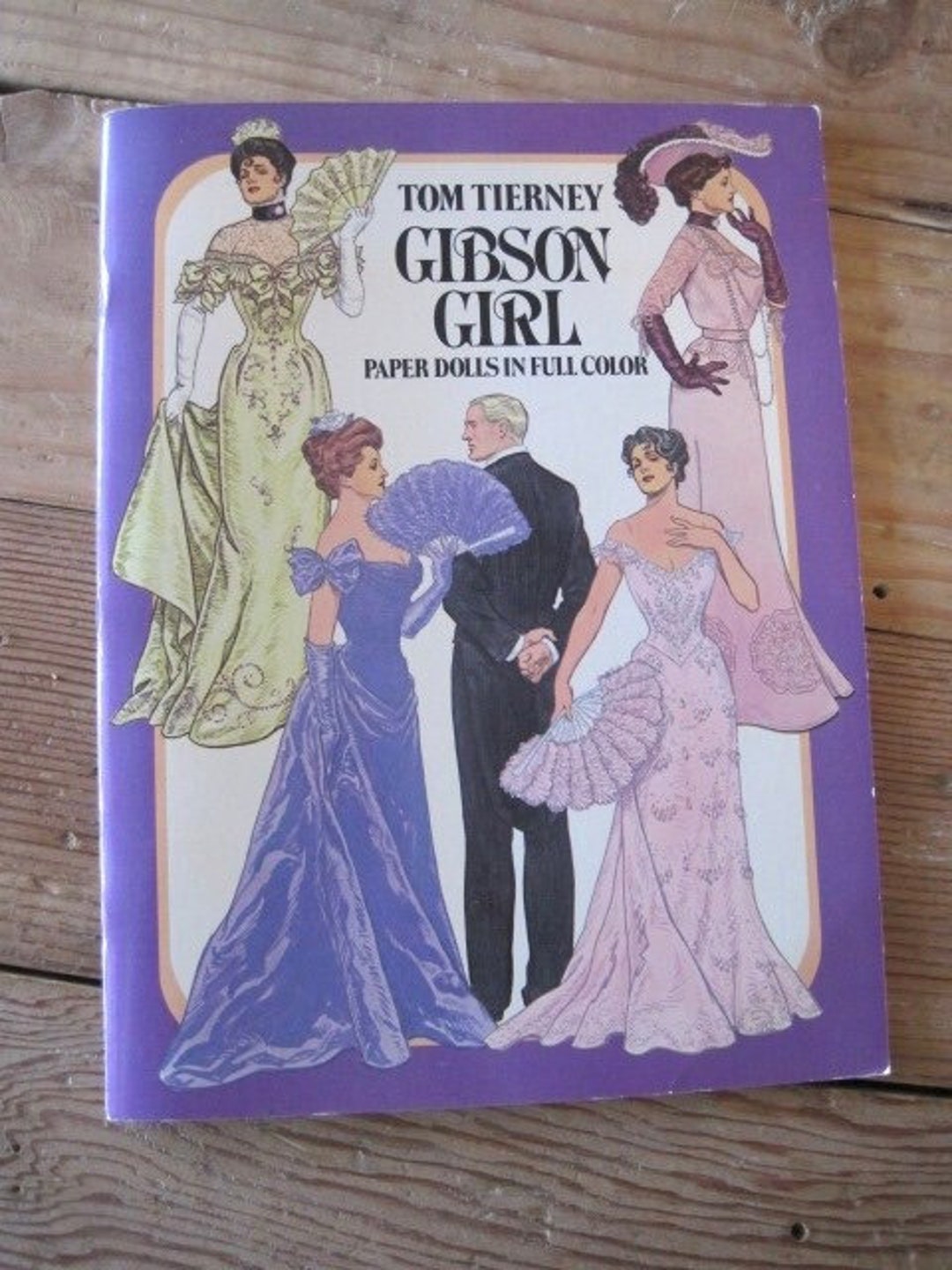 Tom Tierney Gibson Girl Paper Dolls in Full Color, 1985 -- Near Fine ...