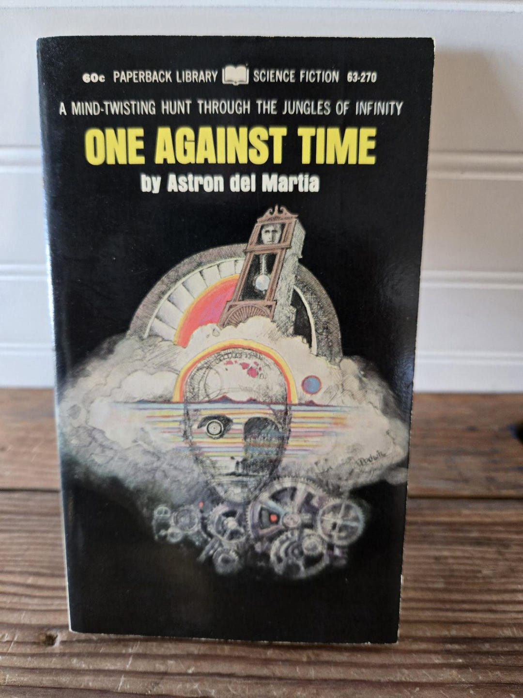 One Against Time by Astron Del Martia -- First Paperback Library ...