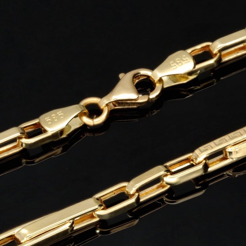 Gold Chain 585 - Etsy