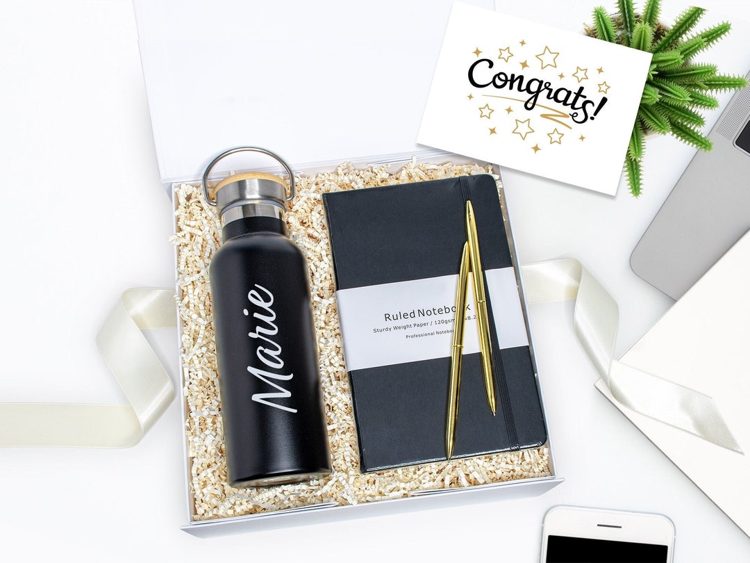 Congratulations New Job Gift Box for Men, Personalized Gift Box for Men ...
