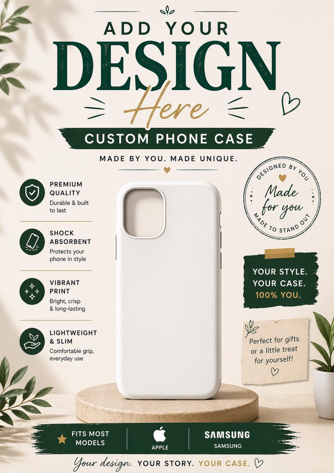 Custom Phone Cases Iphone/samsung - Etsy UK