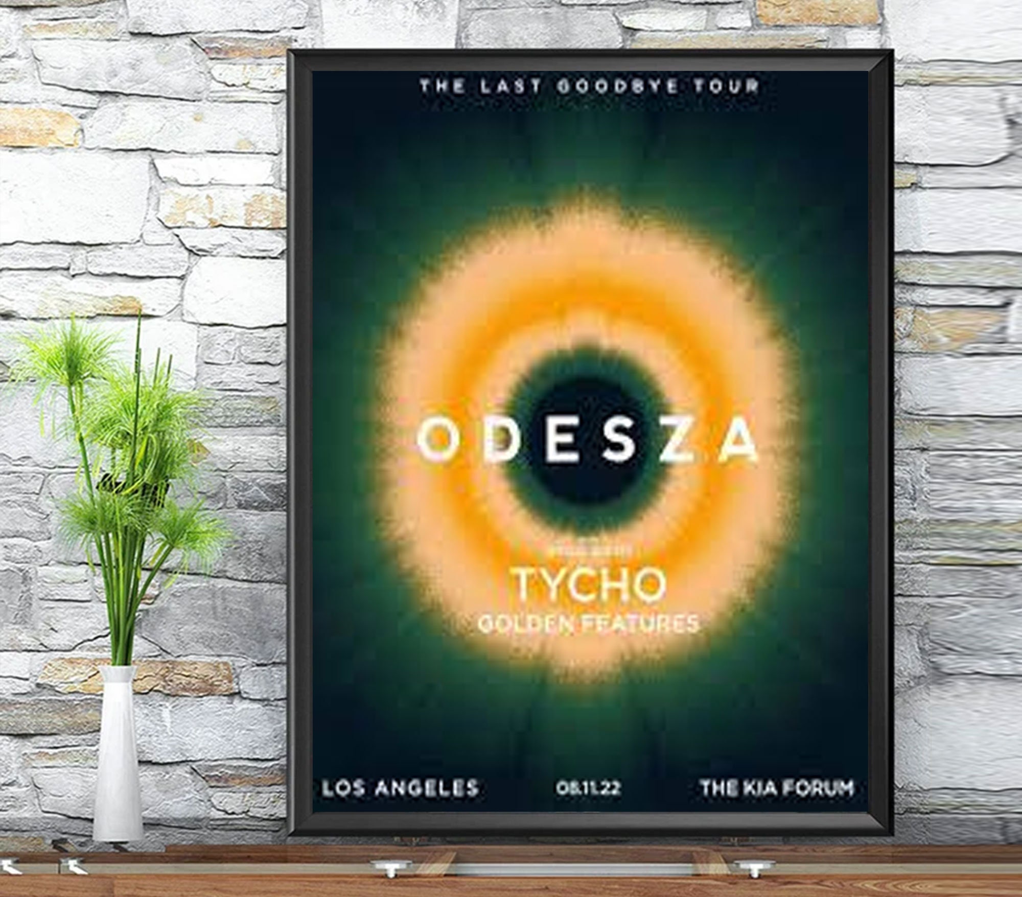 Odesza The Last Goodbye Tour Poster, Odesza Tour 2022 Poster