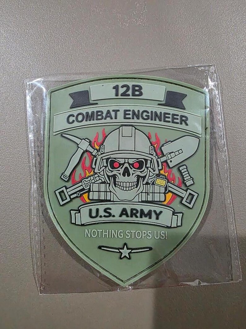 12 B Combat Engineer: “NOTHING STOPS US! - Etsy
