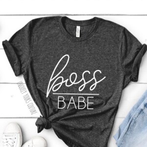 Boss Babe Womens Tee Shirt Unisex | Etsy