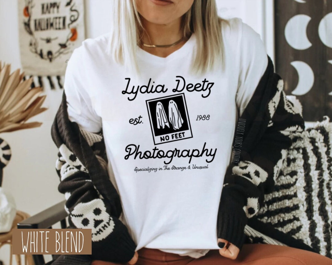Lydia Deetz Photography Tee Unisex | Halloween Fall Shirt - Etsy