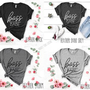 Boss Babe Womens Tee Shirt Unisex - Etsy