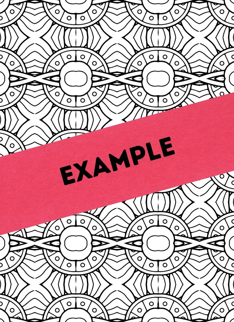 Geometric Coloring Pages 20 Designs Digital Download Printable - Etsy