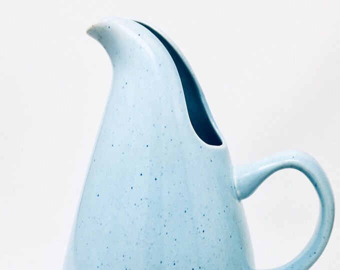Russel Wright Glacier Blue, Tall Water Pitcher, America Modern ...
