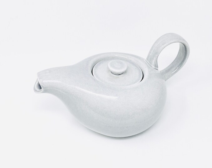 Russel Wright Teapot Granite Gray Organic Design American - Etsy