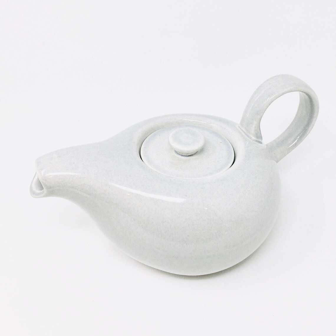 Russel Wright Teapot Granite Gray Organic Design American - Etsy