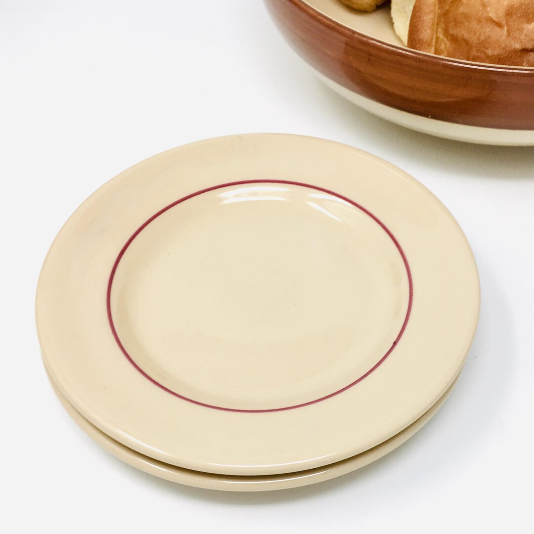 Shenango China, Inca Ware, Dessert Plate, Inca Ware, Red Line ...