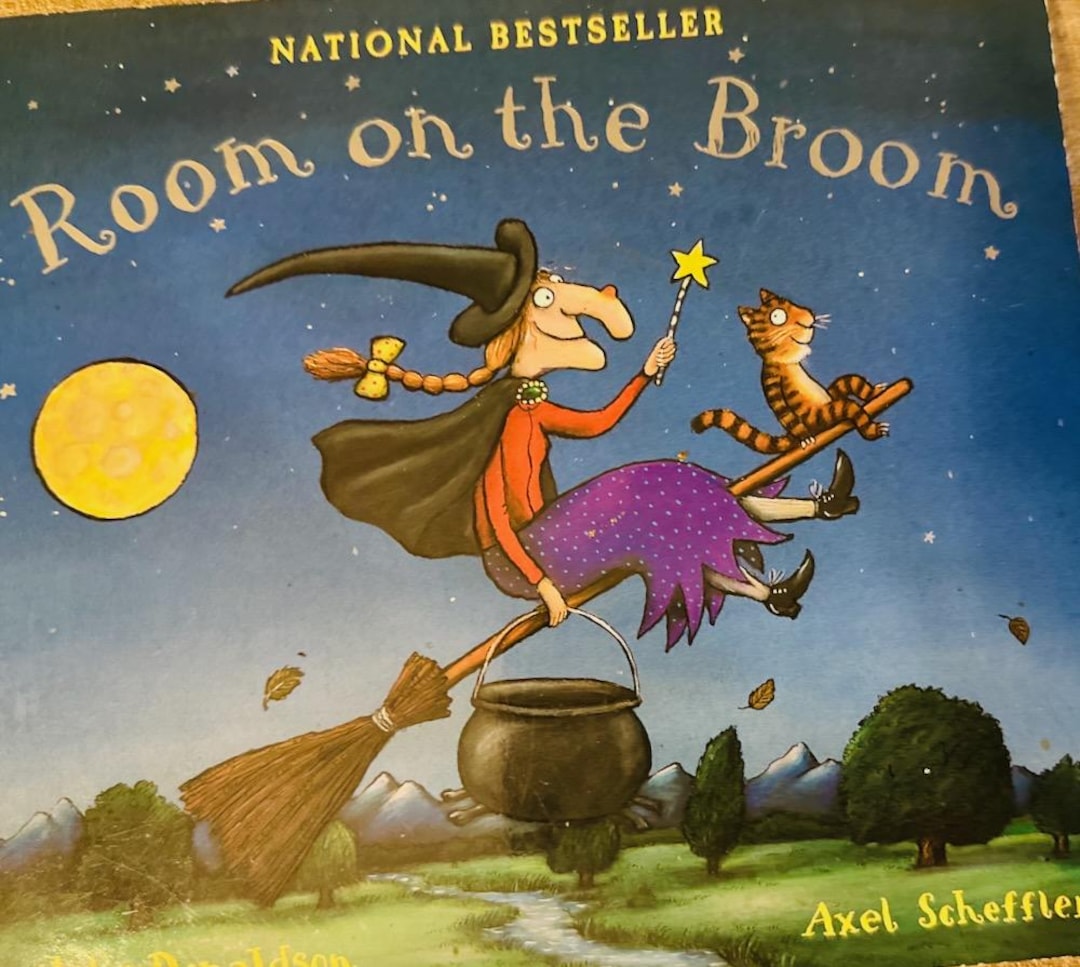 Room on the Broom: Julia Donaldson, Axel Scheffler Witch Book - Etsy