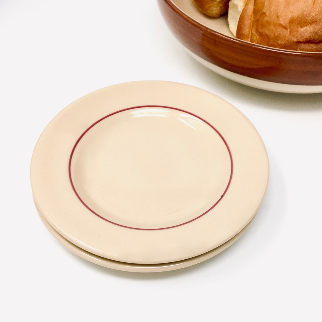 Shenango China Inca Ware Dessert Plate Inca Ware Red Line - Etsy