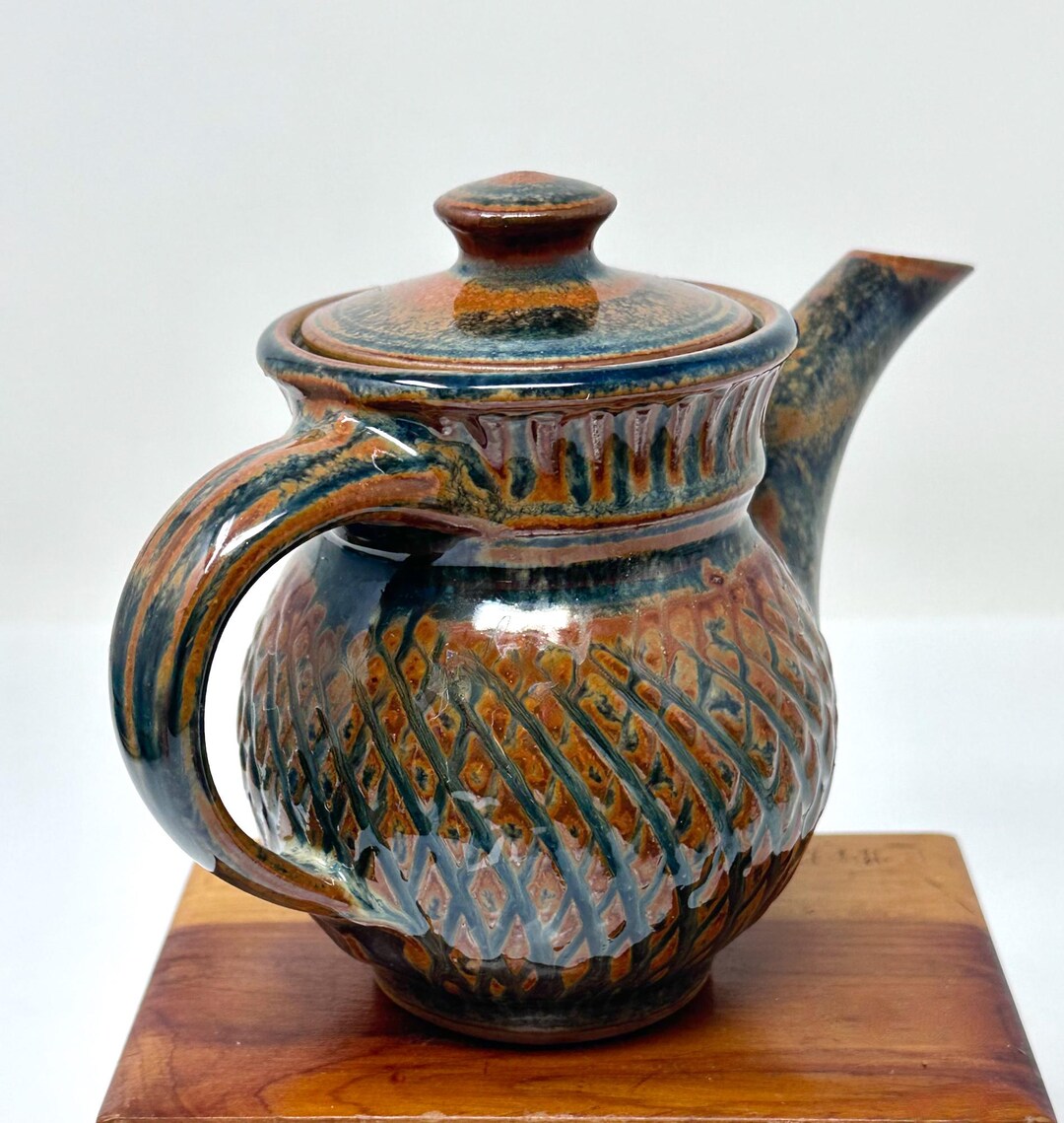 Mark Nafziger, Individual Tea Pot, Studio Pottery, Archbold Ohio, 1990s ...