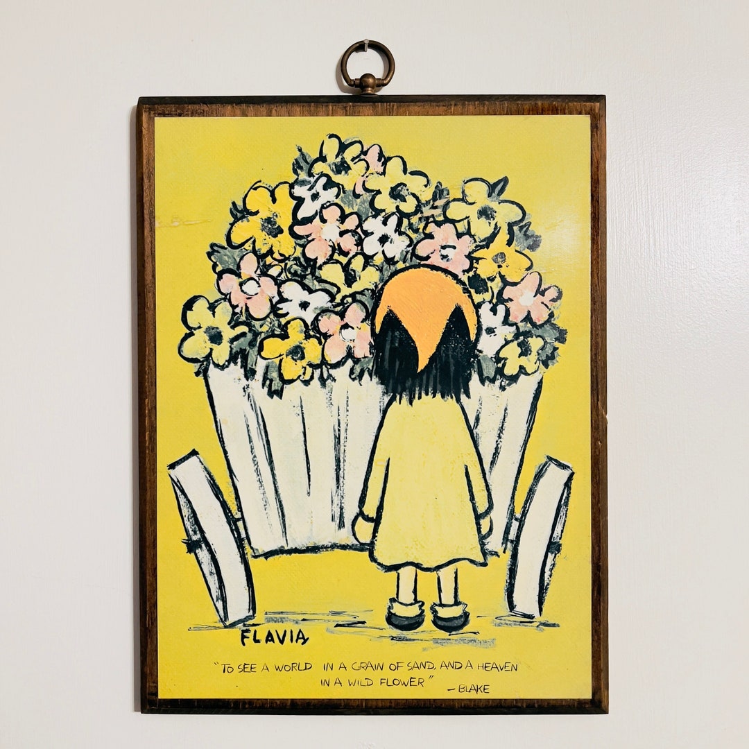 Vintage Flavia Weedn Artwork William Blake Quote - Etsy