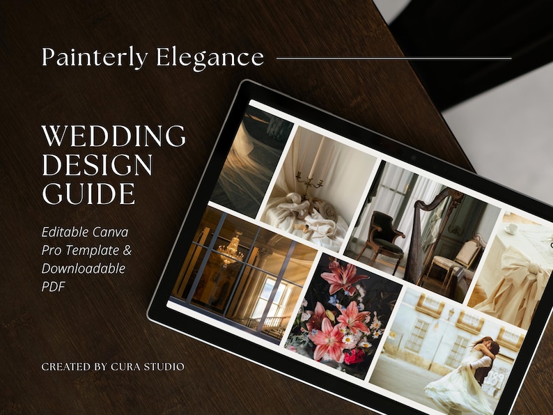 Wedding Design Guide | Editable Canva Template + Downloadable PDF ...