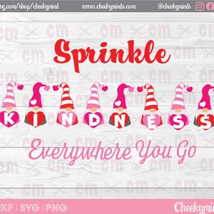 Valentine Gnomes Classroom Bulletin Board, Layered and Flat, Valentines ...