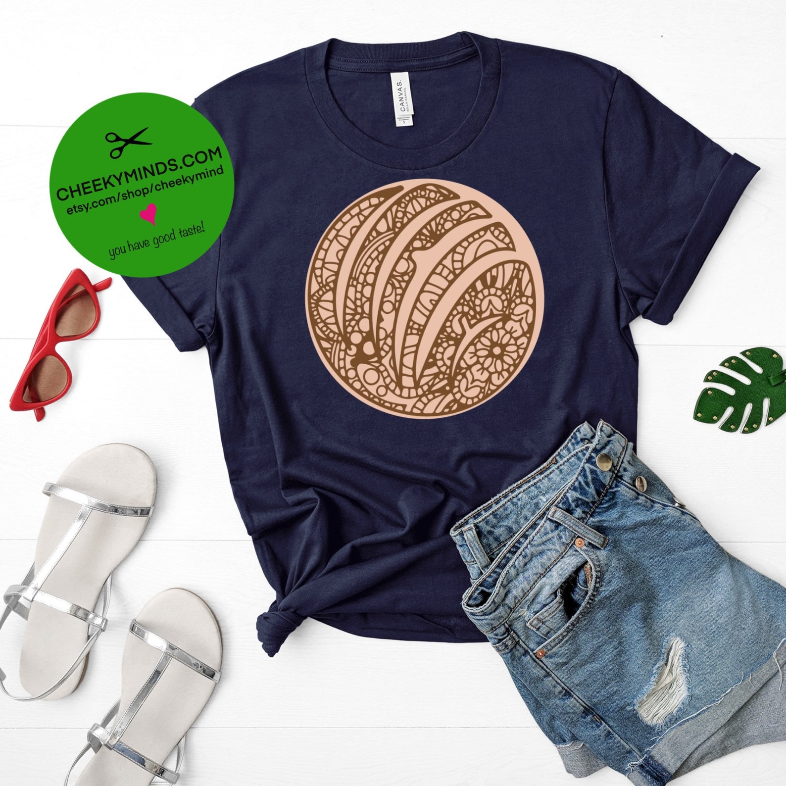 Conchas, Mexican Pan Dulce, Mexican Sweet Bread, Mexican Svg, Mandala ...