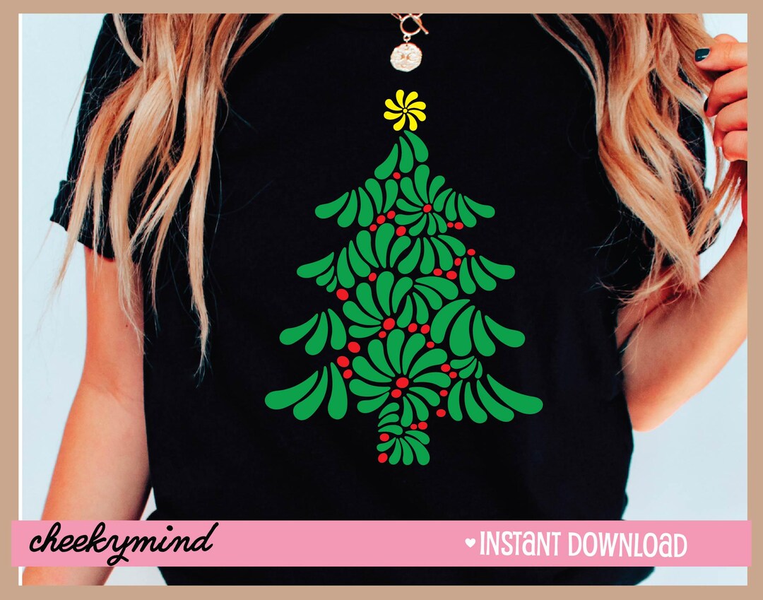 Christmas Talavera Tree SVG | Instant Download | Spanish Tile Pattern ...