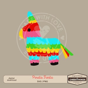 Pinata Svg *UPDATED to Layers | Pinata| Pinata Clipart | Cinco De Mayo ...