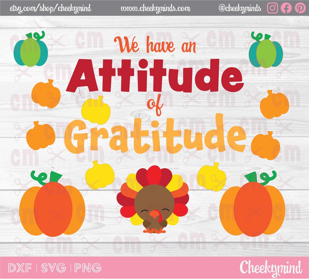 Thanksgiving Bulletin Board, Fall Bulletin Board, Attitude of Gratitude ...