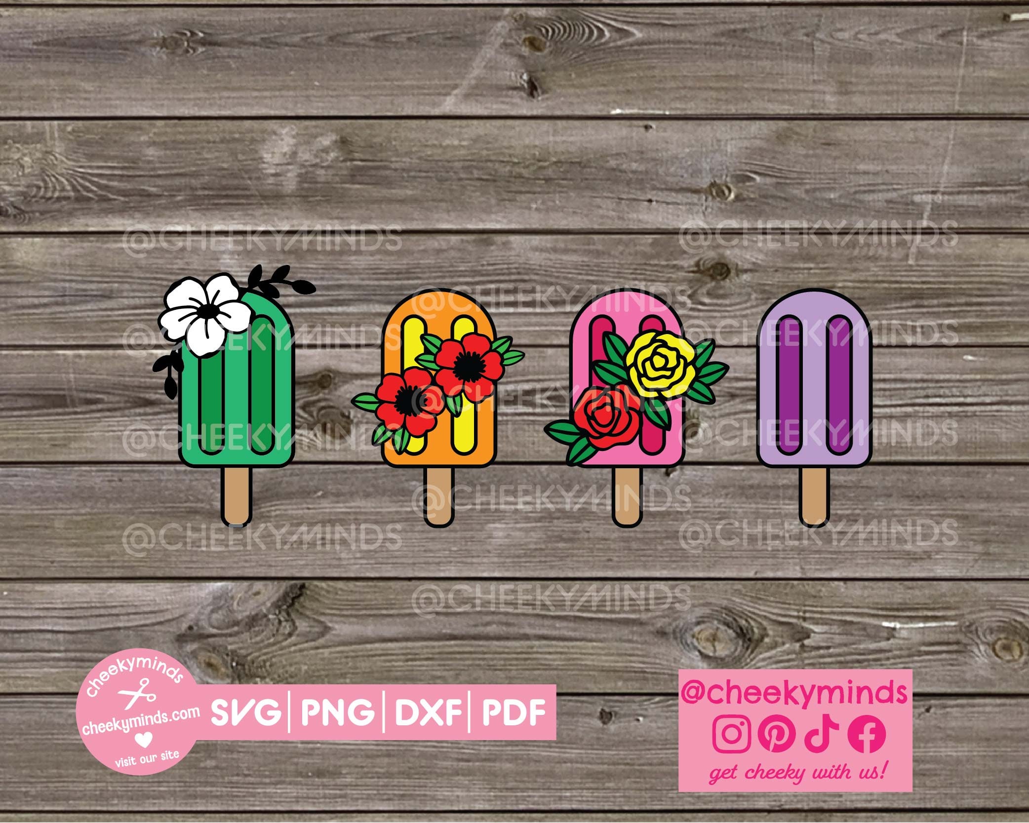 Paletero Cart SVG Paletas de Nieve SVG Set up for Layering | Etsy
