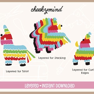 Pinata Svg *UPDATED to Layers | Pinata| Pinata Clipart | Cinco De Mayo ...