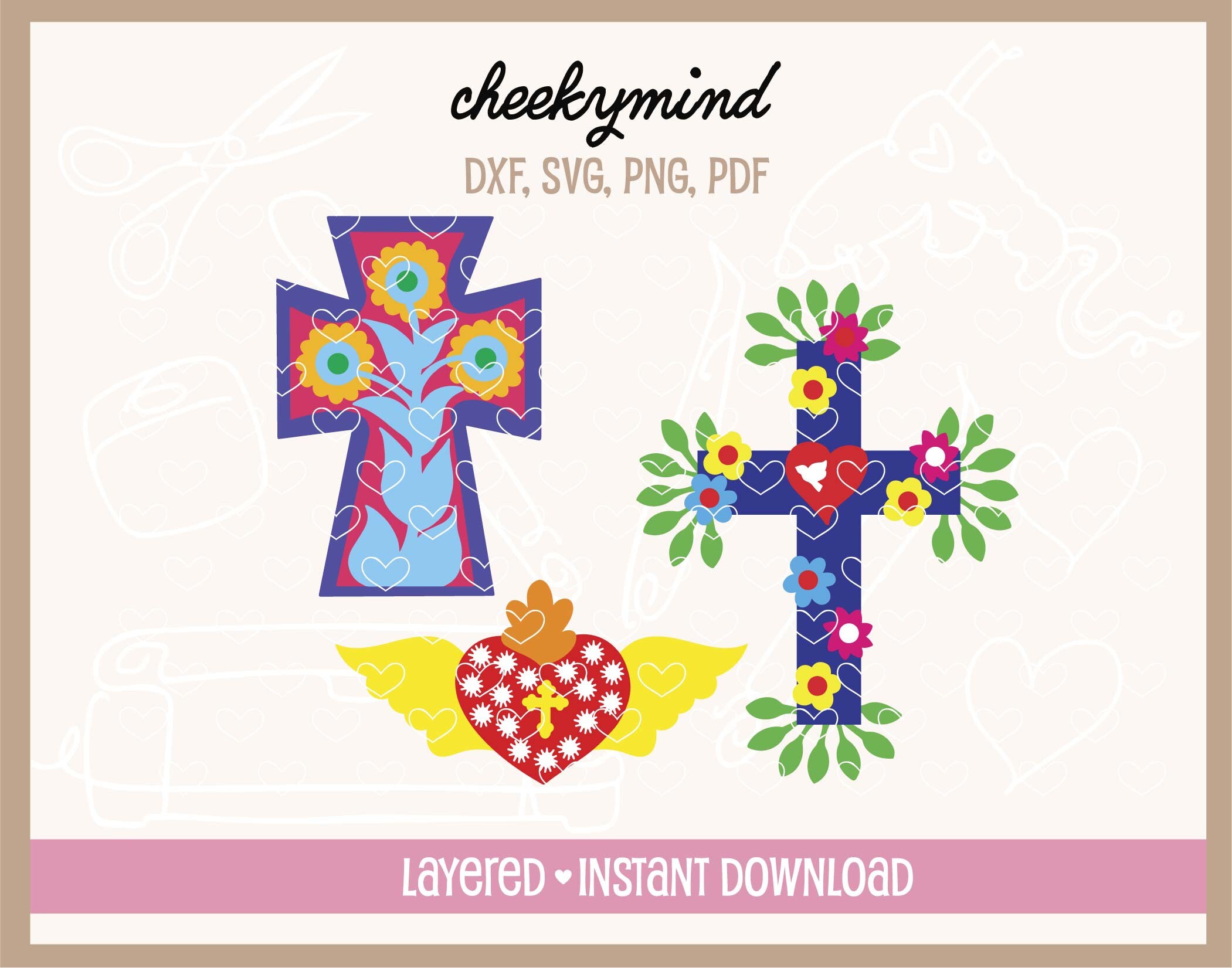 Mexican Cross Svg Mexican Cross Decor Mexican Style Decor - Etsy