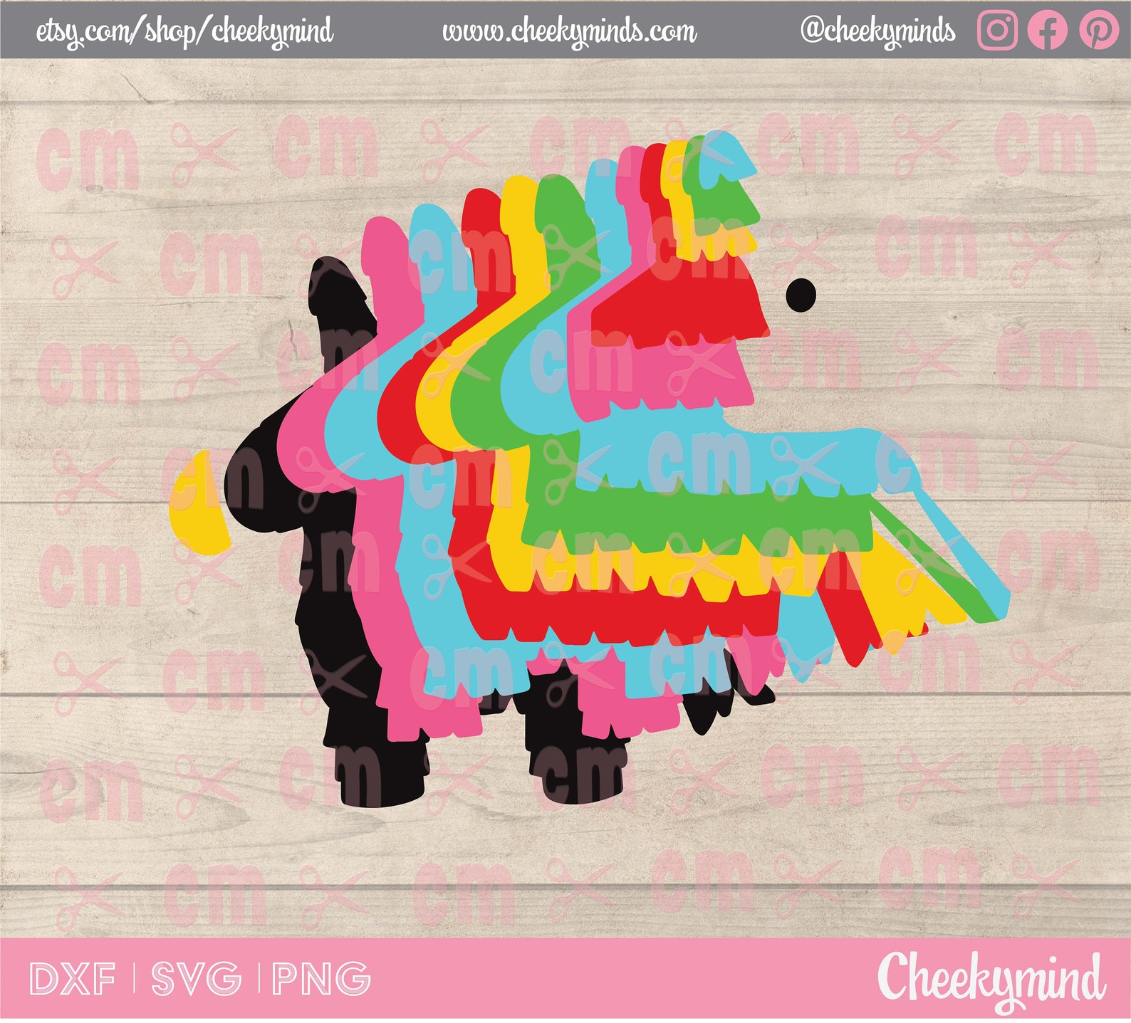 Pinata svg ACTUALIZADO a Capas / Pinata / Pinata Clipart / | Etsy