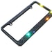 Mega Bling License Plate Frame - With Black Diamond (gray) Swarovski ...