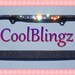 Luxury Bling License Plate Frame - With 8 Rows Black Diamond (grey ...