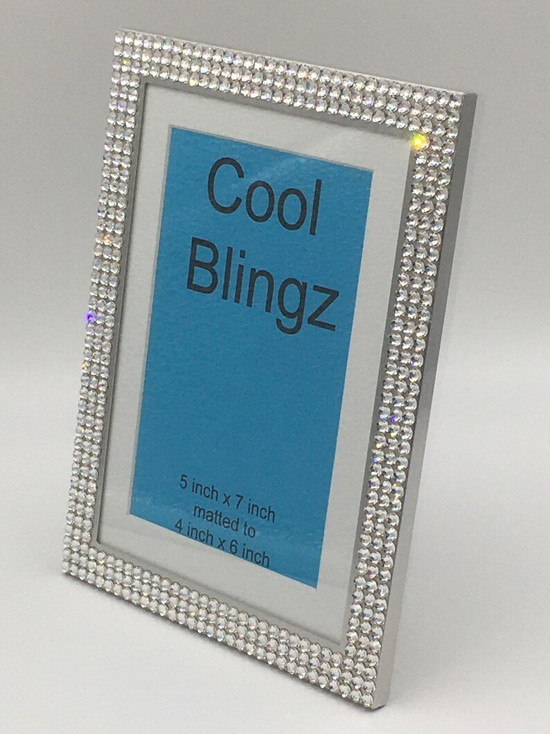 Swarovski Crystal Bling Photo Picture Frame 4 X 6 | Etsy