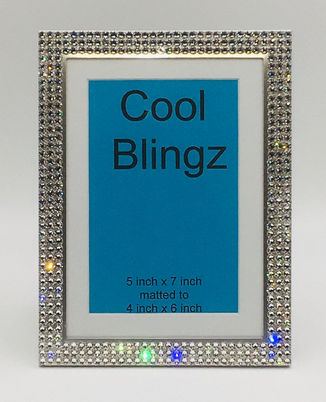 Swarovski Crystal Bling Photo Picture Frame 4 X 6 - Etsy